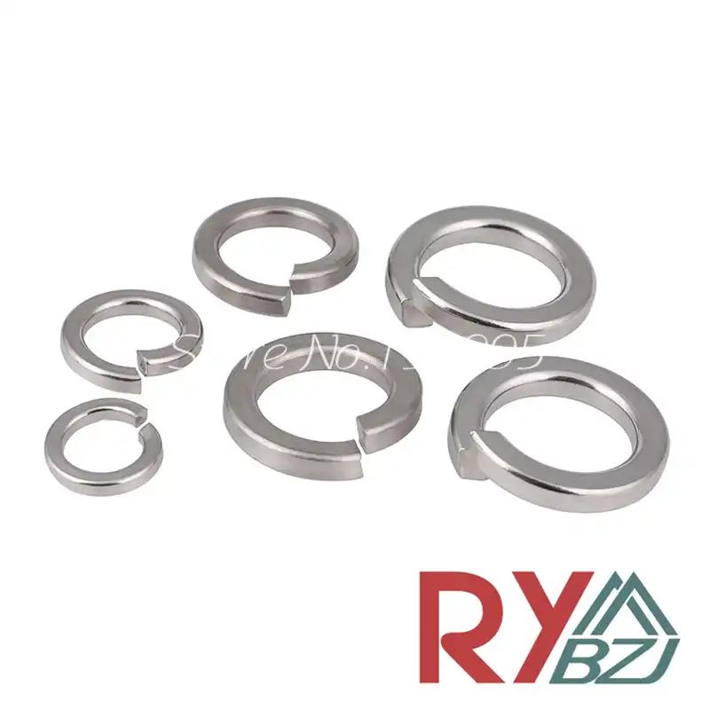 Stainless Steel A2 Spring Washer DIN127 Elastic washer Lock washer M1.6 ...