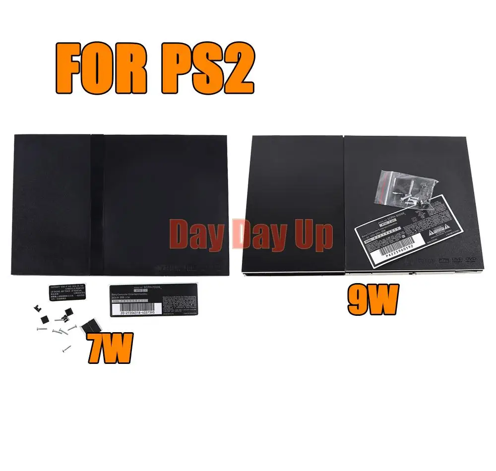 Caixa-de-carca-a-com-pe-as-completas-para-PS2-tampa-do-console-alta ...