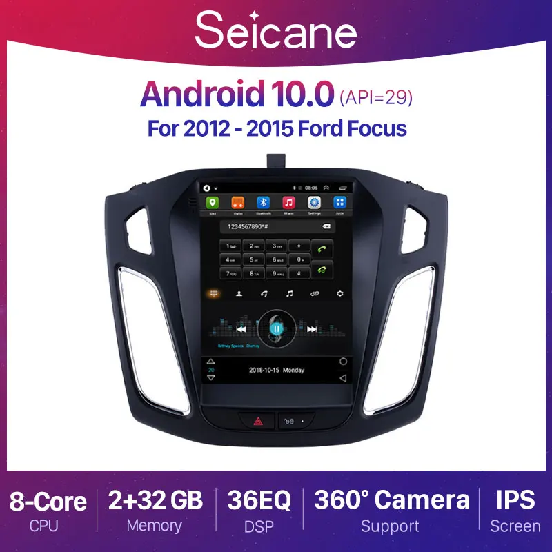 Seicane 9.7 Inch Android 10.0 2+32g Car Radio Stereo Head Unit Gps For ...