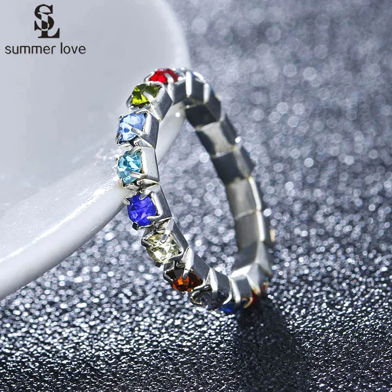 Fashion-Foot-Rings-for-Women-Row-Crystal-Rhinestone-Adjustable-Stretch ...