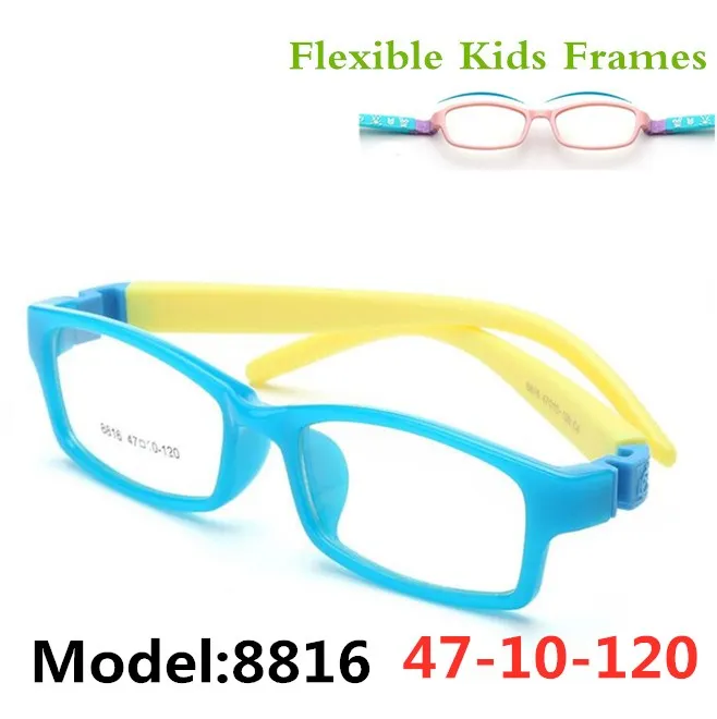 Myopia Kids Frames Optical Eyewear Detachable Rubber Leg Kid Glasses ...
