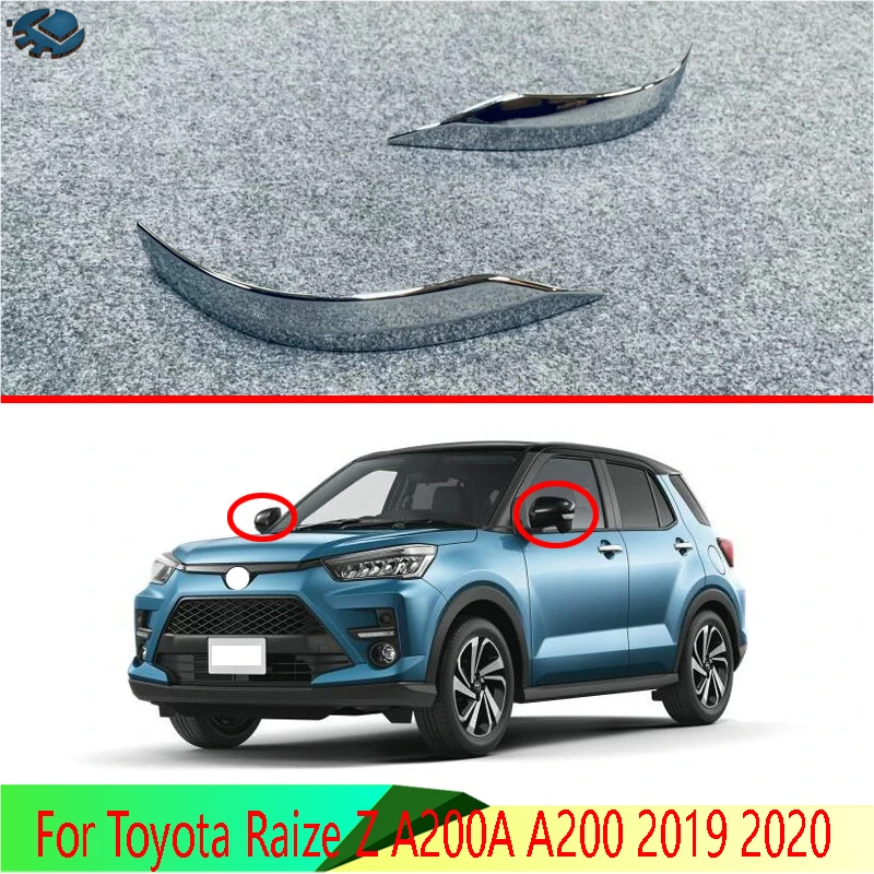 For-Toyota-Raize-Z-A200A-A200-2019-2020-ABS-Chrome-Side-Mirror-Rear ...