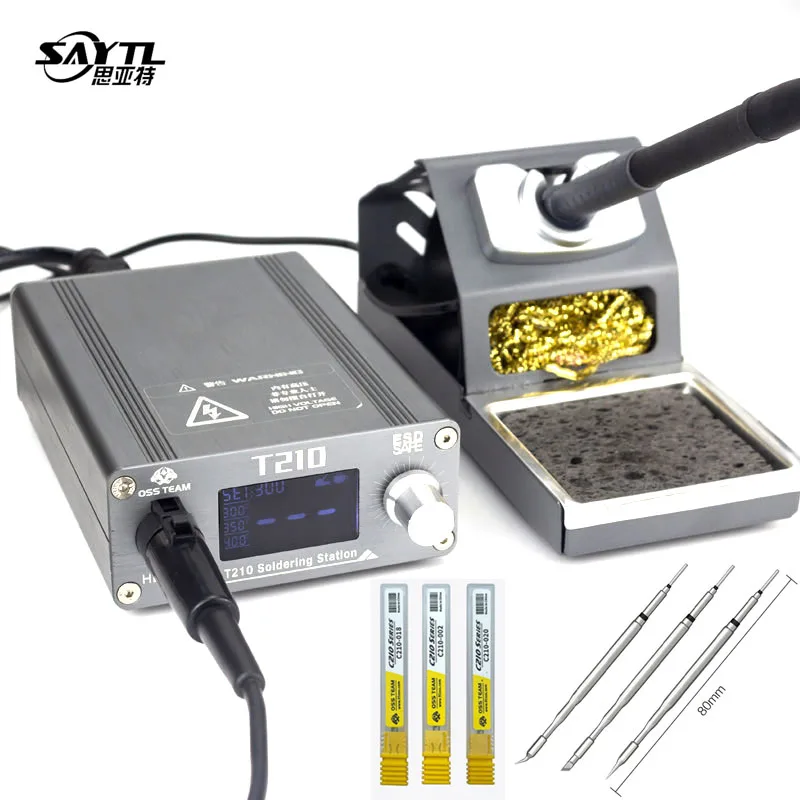 Oss T210 Soldering Station Lead-free 2s Rapid Heating Soldering Iron ...