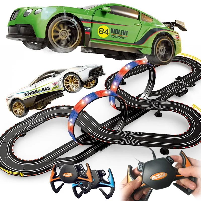 Electric race tracking toys remote control drift racing autorama ...