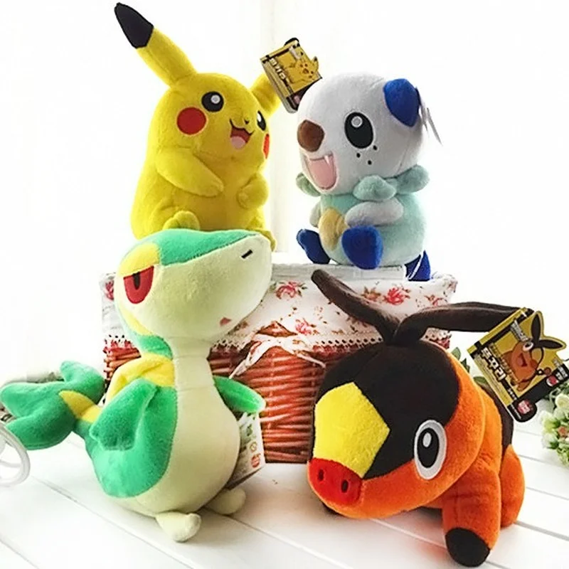 Snivy Oshawott Tepig And Pikachu