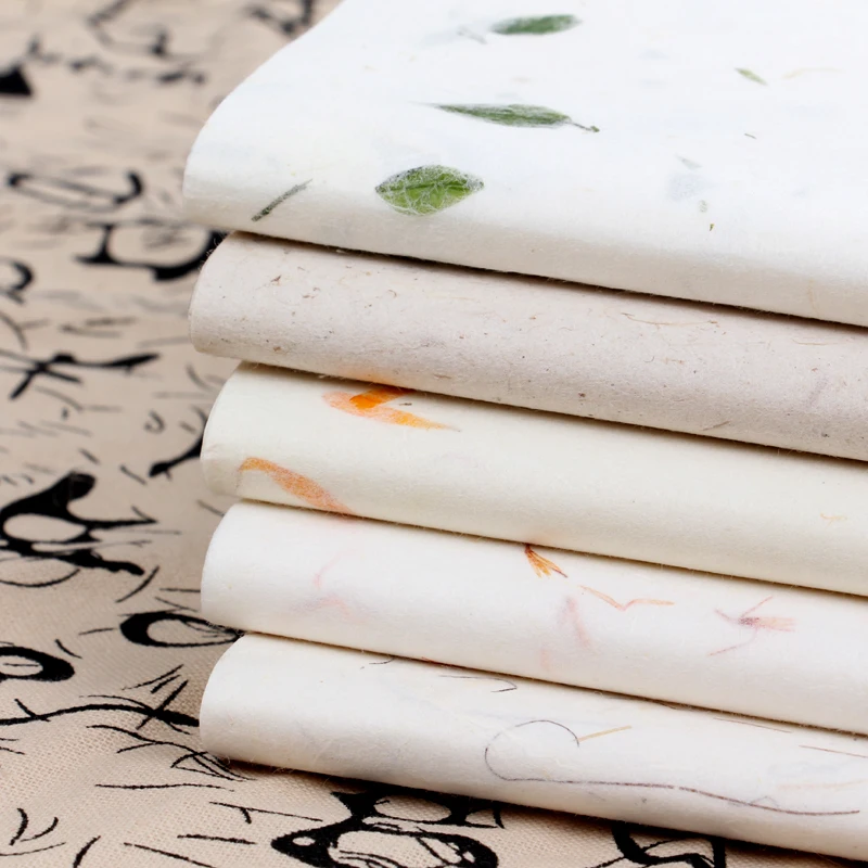 10-folhas-de-papel-de-arroz-chin-s-tradicional-sumi-e-caligrafia-escova ...
