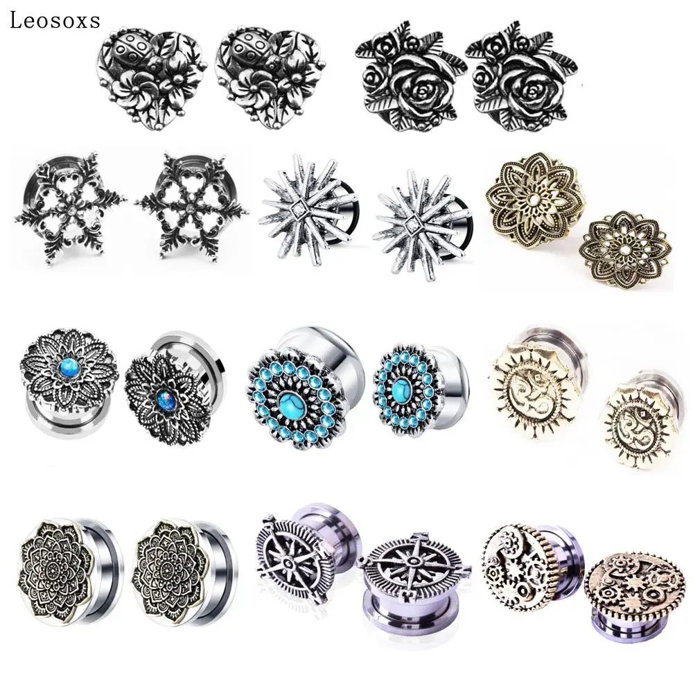 Leosoxs-1pc-Jewelry-5-20mm-Hot-Sale-New-Retro-Auricle-Stainless-Steel ...