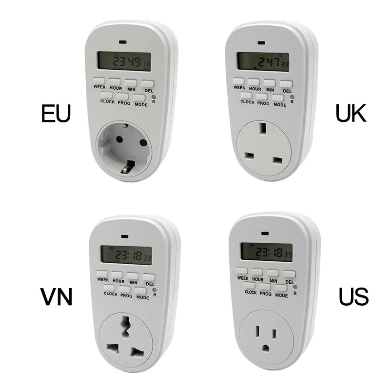 Programmable Timer Socket | Programmable Digital Plug | Programmable ...