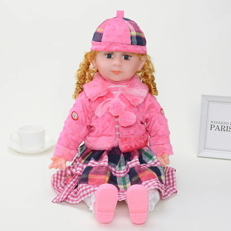 Mine Toys Baby Poem Doll Musical Rhyming Babydoll,