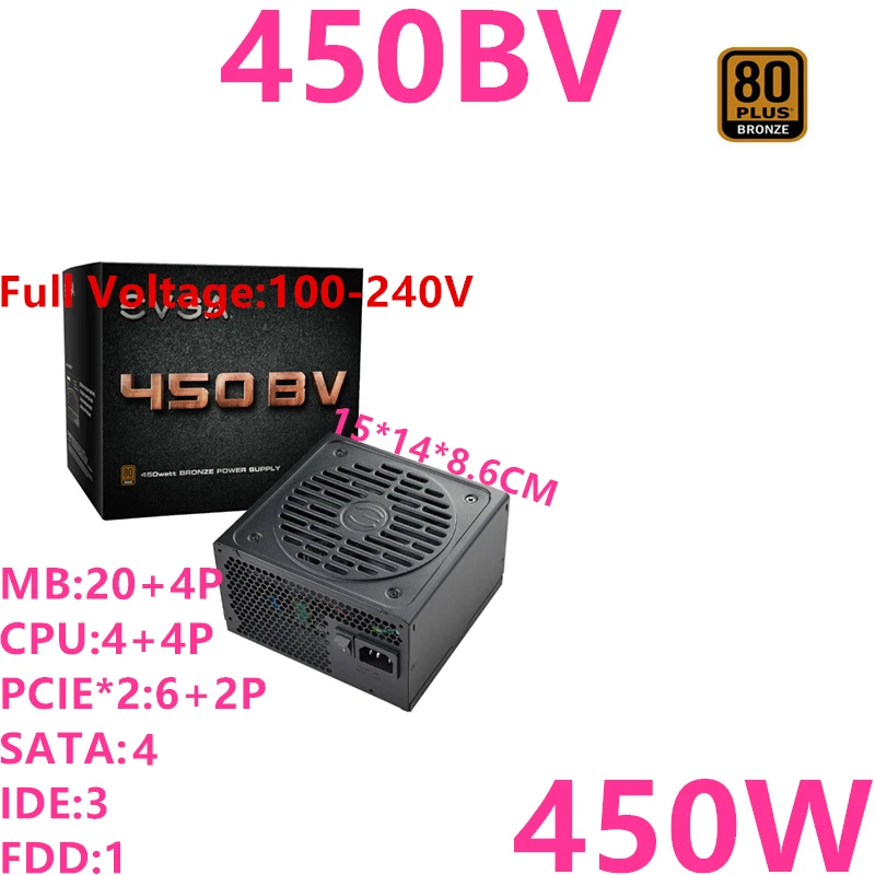 Original PSU For EVGA Brand 80plus Bronze Non-modular GTX1660TI RX570 ...
