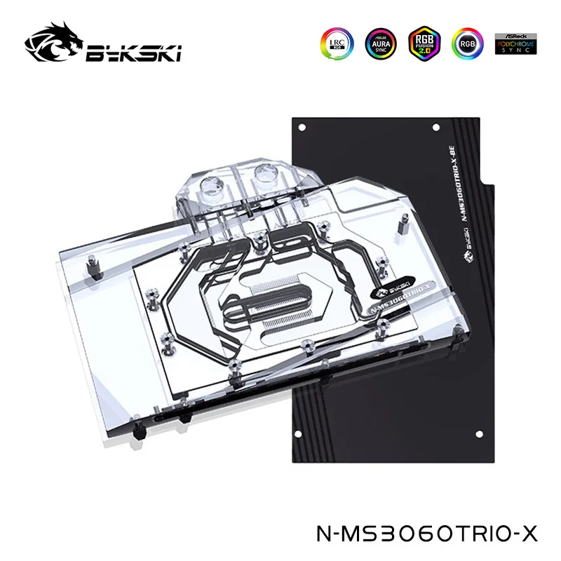 Bykski-GPU-Water-Cooling-Block-For-MSI-Geforce-RTX-3060-3050-GAMING-X ...