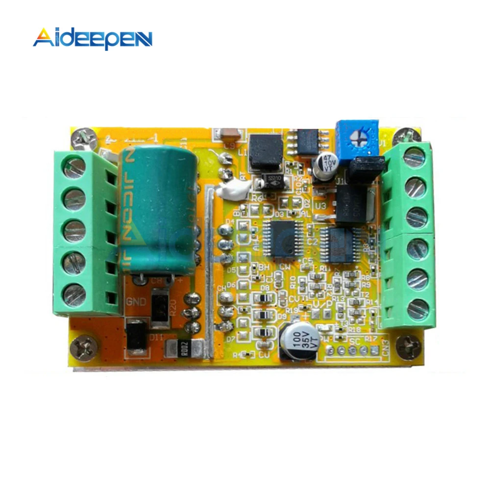 DC 6.5 50V 380W BLDC 3 Phase Brushless Motor Driver Hallless DC Motor ...