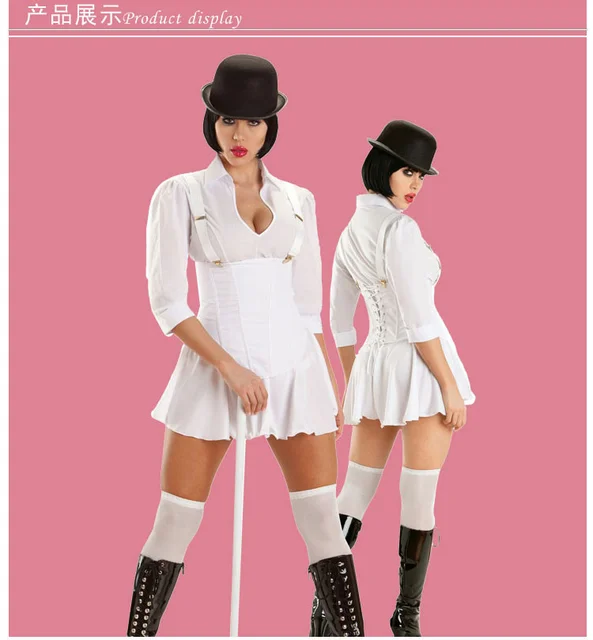 Clockwork Orange Costume Girls