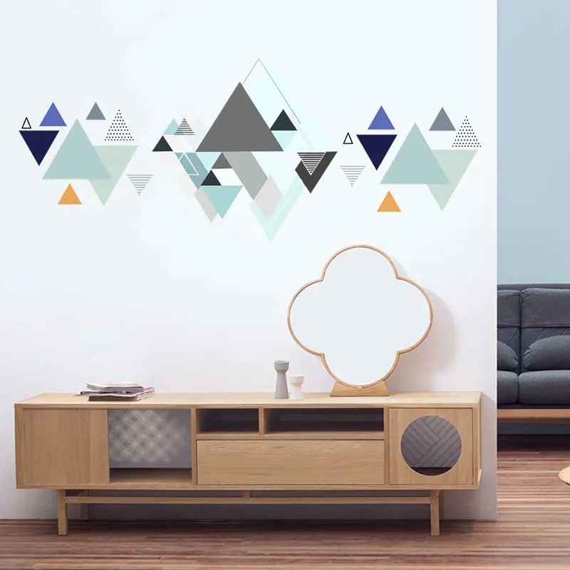 Wall Stickers Decoration Living Room | Wall Decor Sticker Minimalist ...