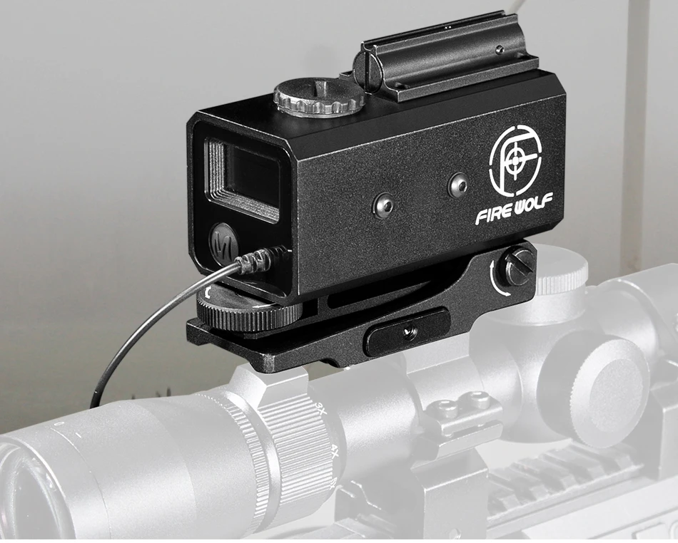 Mini Laser Infrared Riflescope Rangefinder for Hunting Shooting ...