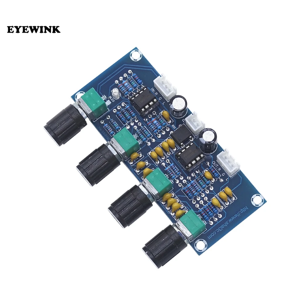 Xh-a901 Ne5532 Tone Board Preamp Pre-amp With Treble Bass Volume ...