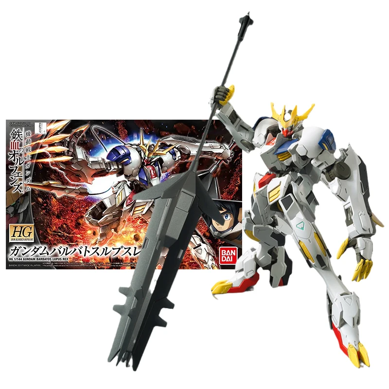 Bandai-Genuine-Gundam-Model-Kit-Anime-Figure-HG-1-144-Barbatos-Lupus ...