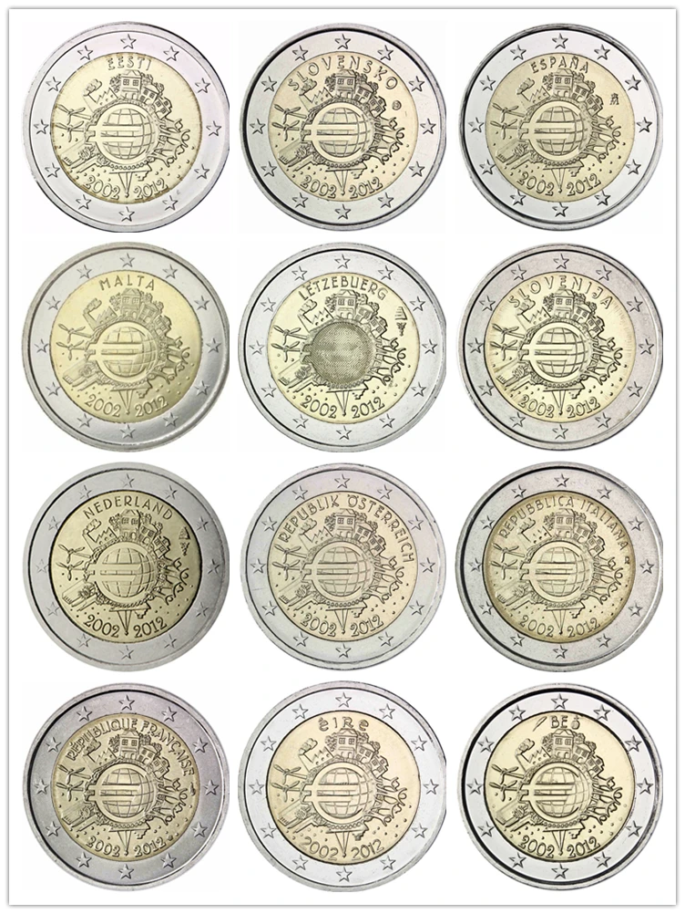 Euro Coins Country