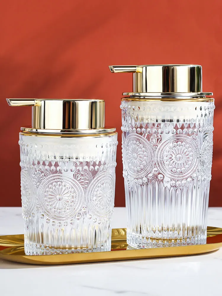 WHYOU-Creative-Glass-Hand-Washing-Liquid-Bottle-Soap-Dispenser-Body ...