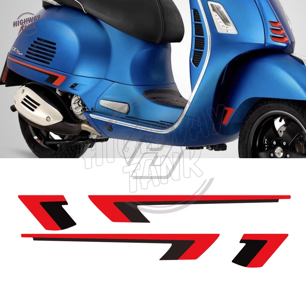 Motorcycle Decal Graphic Kit Case For Vespa Gts 300 Super Sport 2019 ...