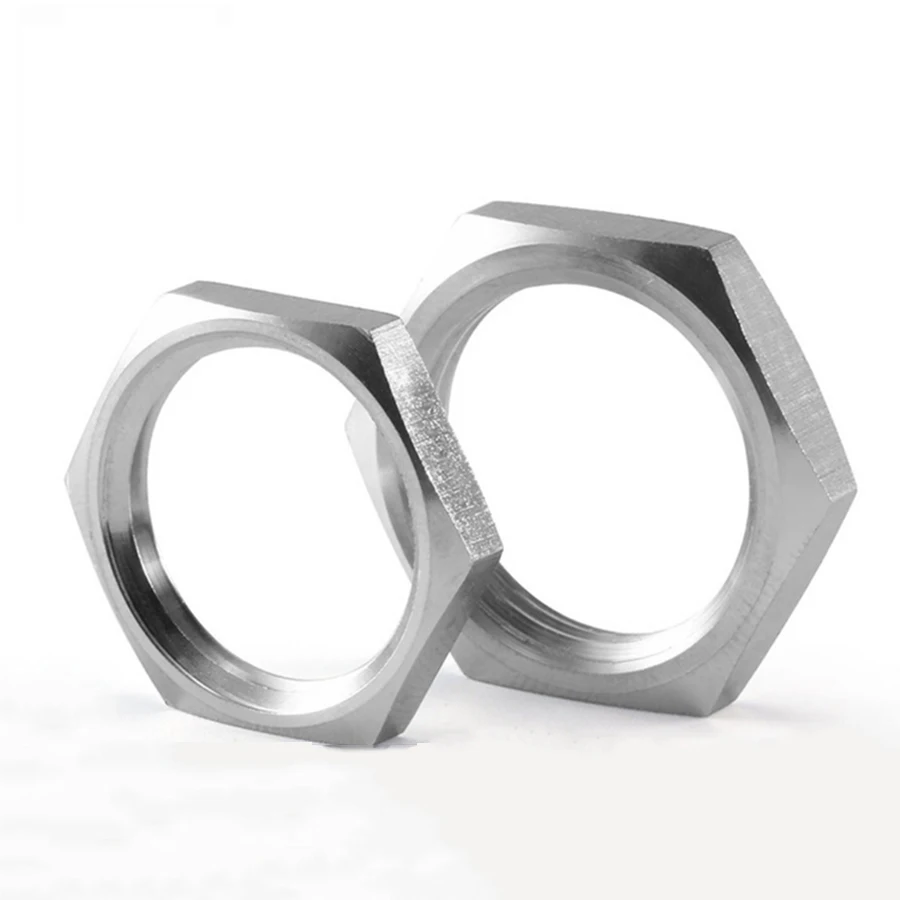 5pcs 304 Stainless Steel Lock Nut M8 M10 M12 M14 M16 M18 M20 M22 M24 X ...