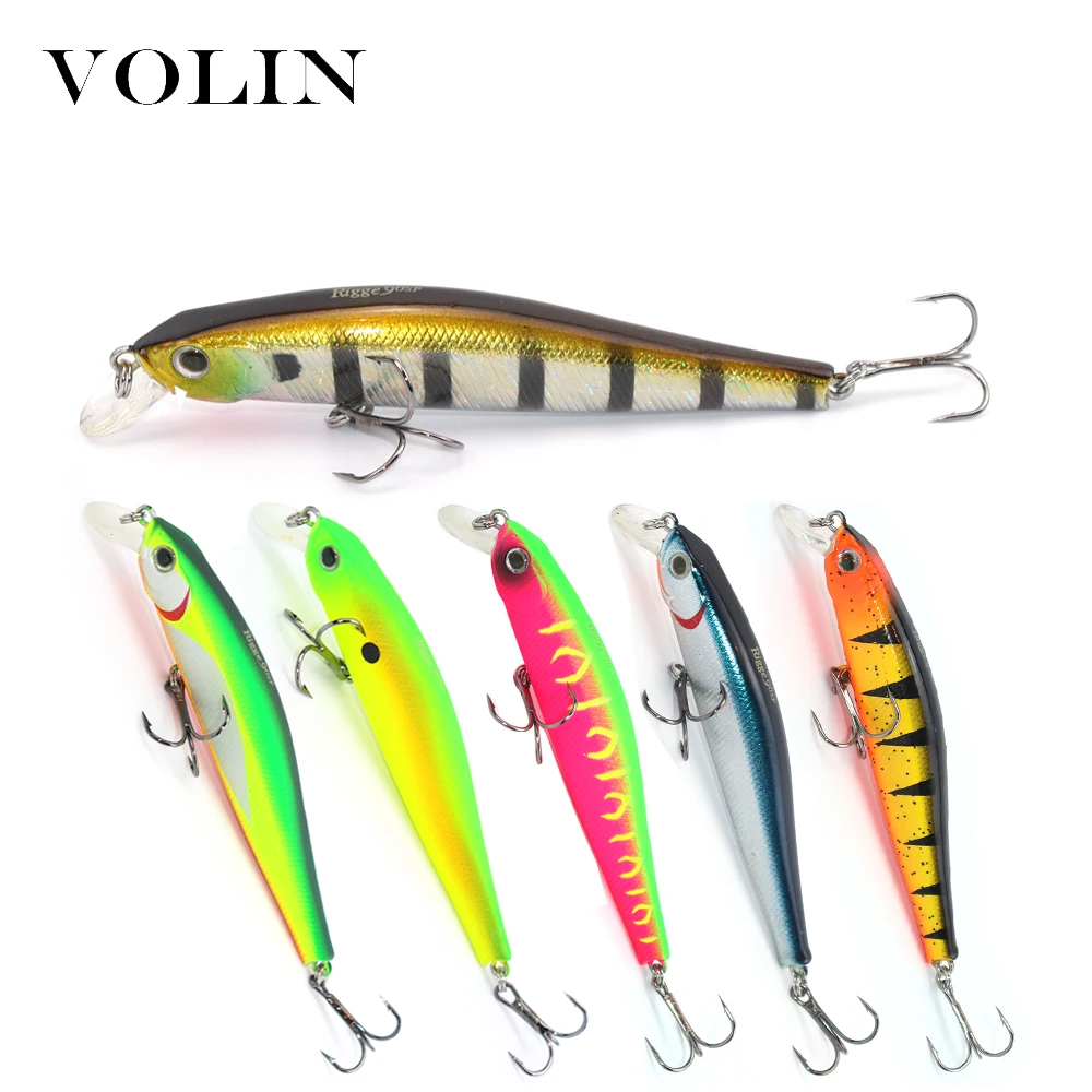 Wobblers Minnow Lure | Long Bait Minnow | Volin Wobbler | Fishing Lure ...