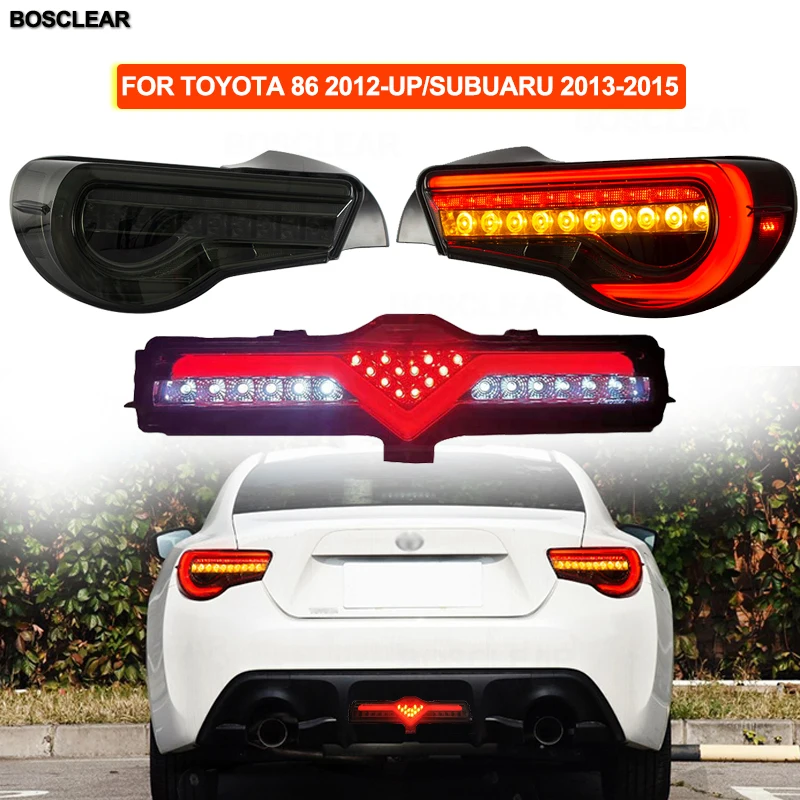cars-Tail-lights-For-Toyota-GT86-FT86-Subaru-BRZ-Taillights-LED-DRL ...