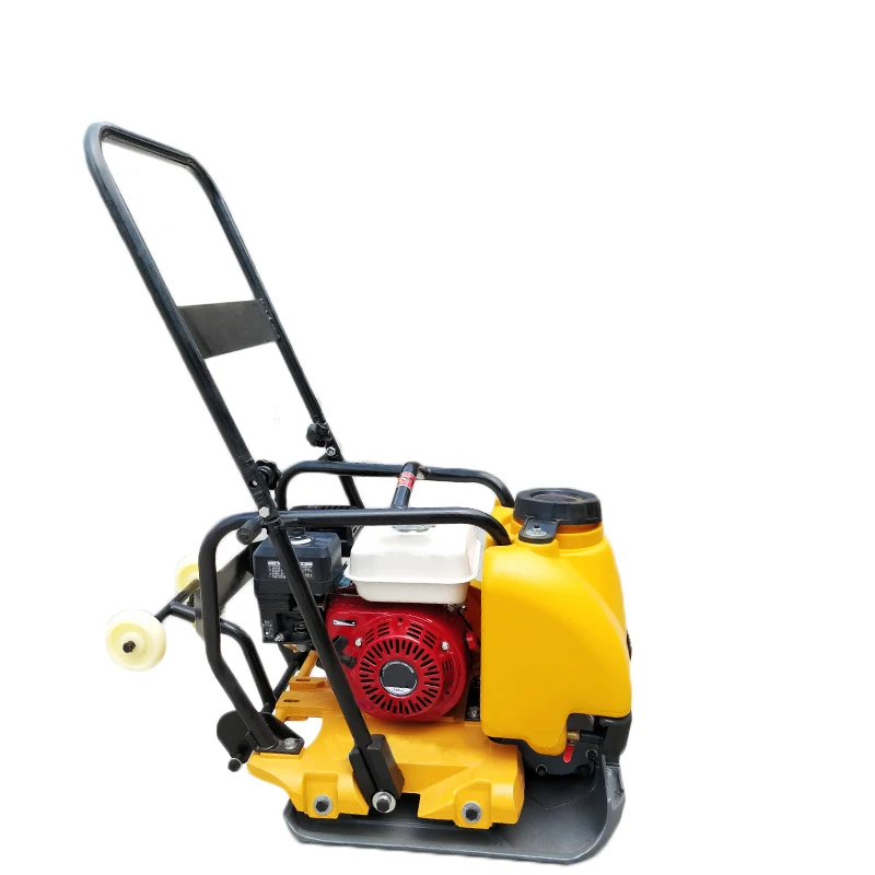 Type 90 Gasoline Flat Tamping Vibration Push Type Tamping Machine Small ...