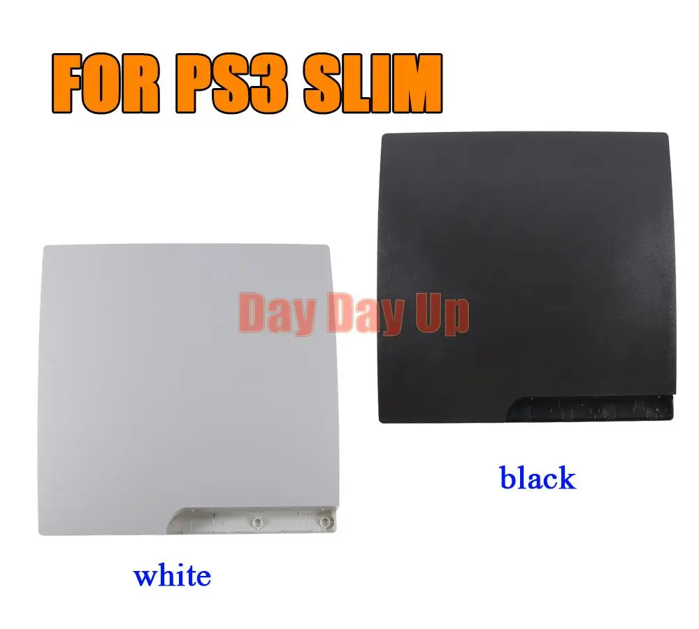 1set-For-Playstation-3-PS3-Slim-High-Quality-White-Black-Full-Housing ...