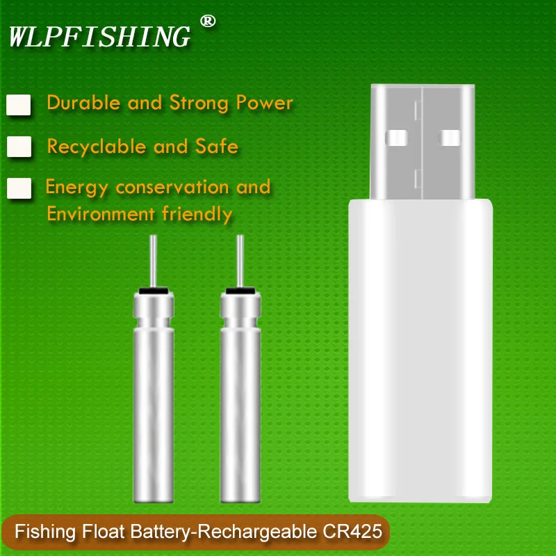 WLPFISHING-Rechargeable-CR425-Battery-Fishing-Floats-Accessory-Electric ...