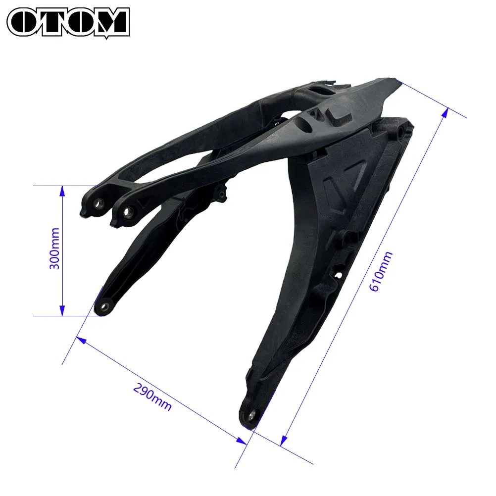 OTOM Dirt Bike Subframe Rear Seat Stay Support Tray Motorcycle Racing ...