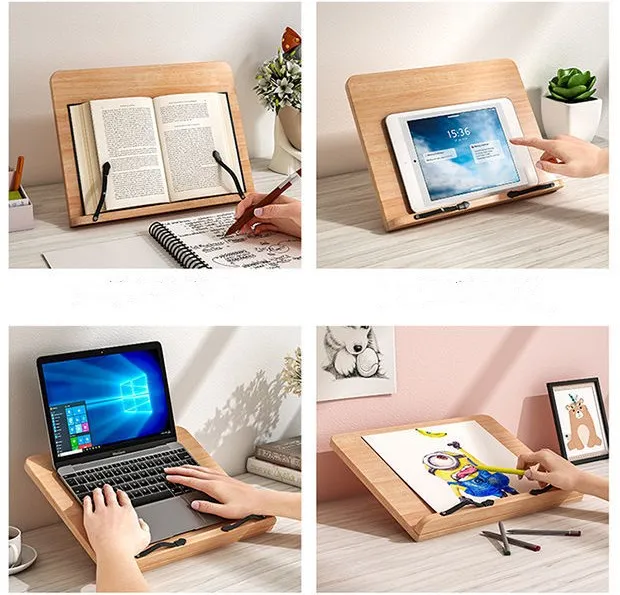Adjustable Reading Rest Table Book Holder - Gifts for idea