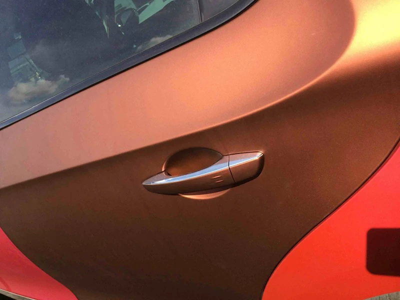 Matte Copper Car