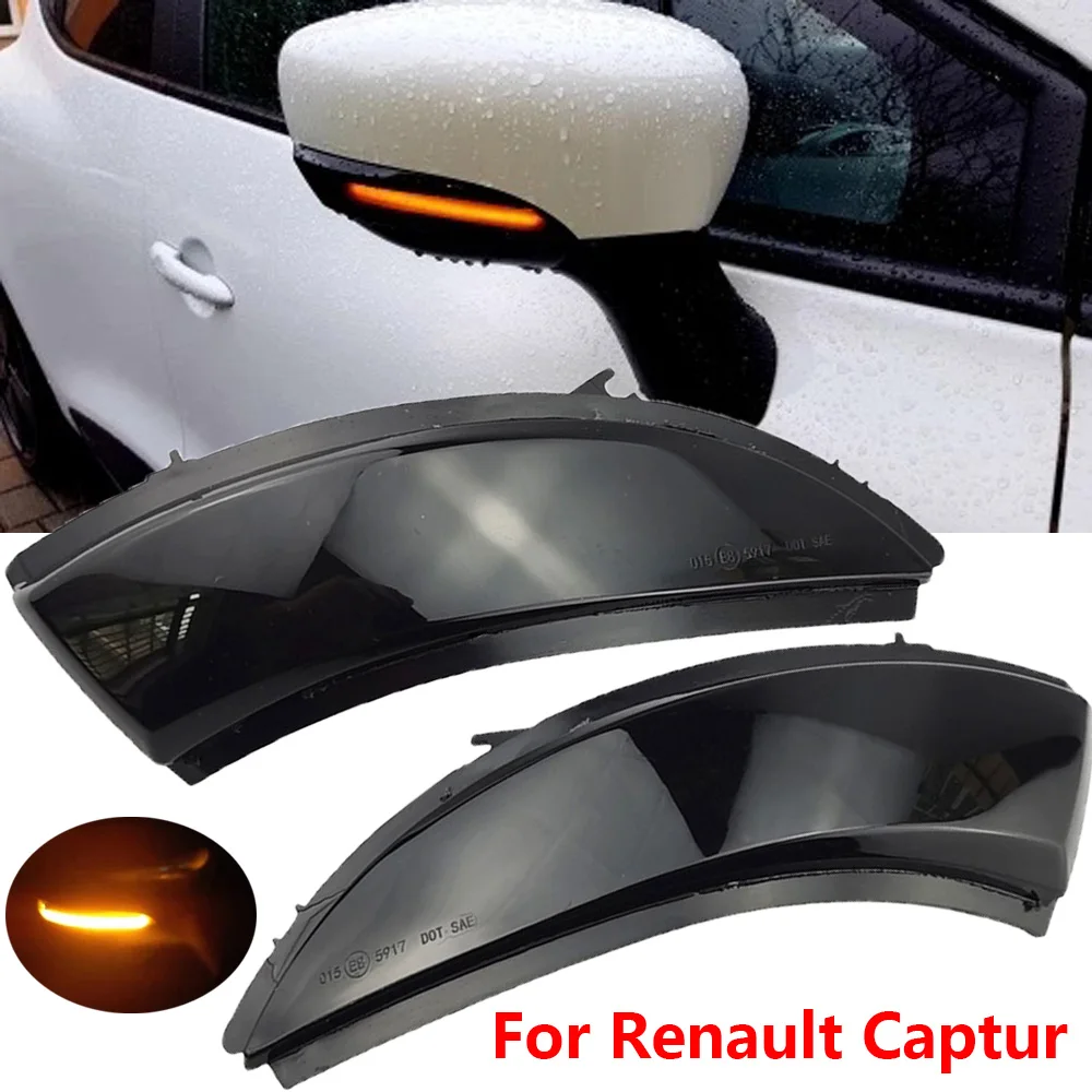 2PCS-LED-Turn-Signal-Light-For-Renault-Clio-IV-MK4-BH-RS-Grandtour-KH ...