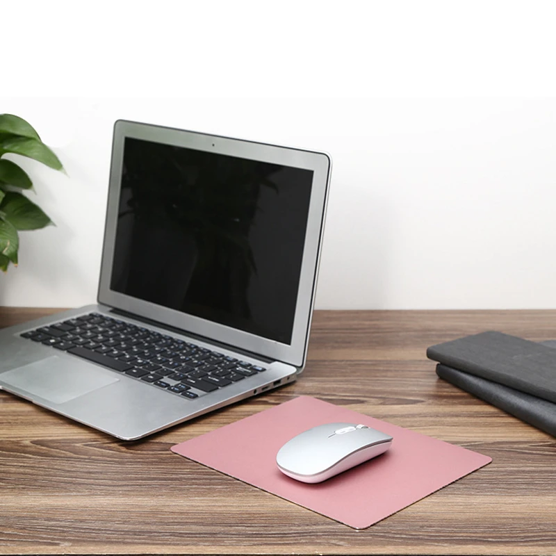 Non-Slip-Aluminum-Metal-Mouse-Pad-Mat-Matte-Hard-Thin-Waterproof-Fast ...