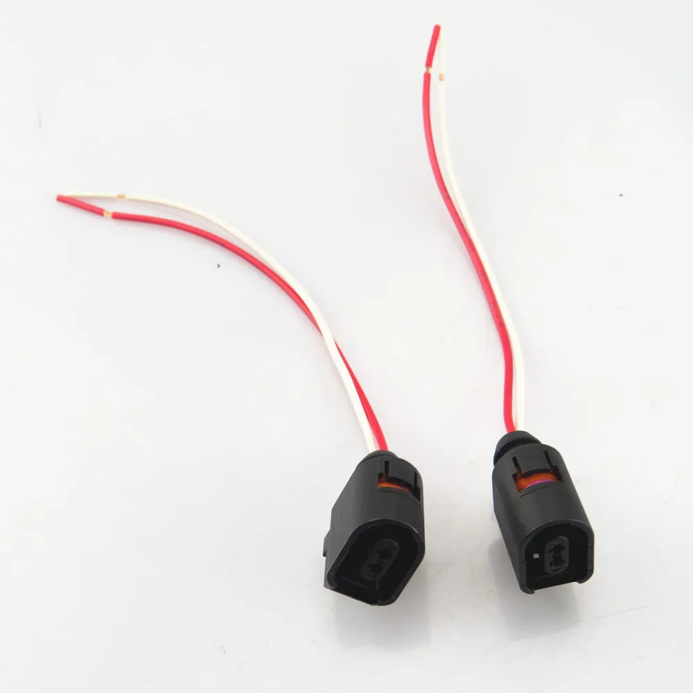 FHAWKEYEQ-Qty2-ABS-Wheel-Speed-Sensor-Plug-Harness-Pigtail-For-VW-Golf ...