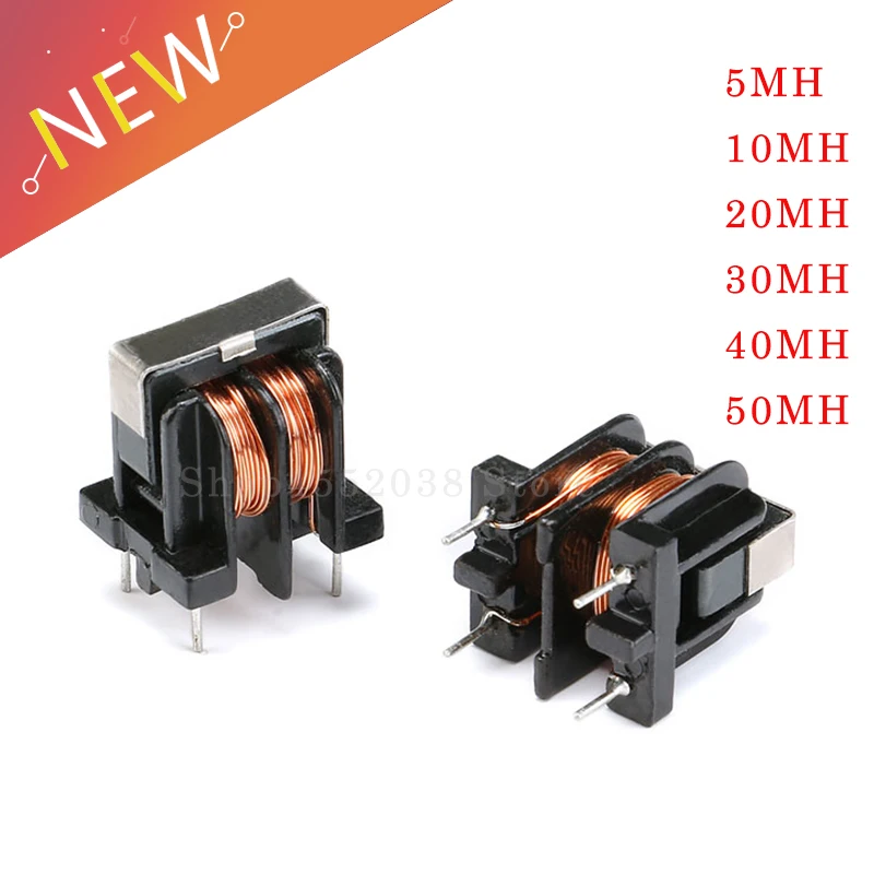 5PCS/LOT UU10.5 UF10.5 Common Mode Choke Inductor 10mH 20mH 30mH For ...