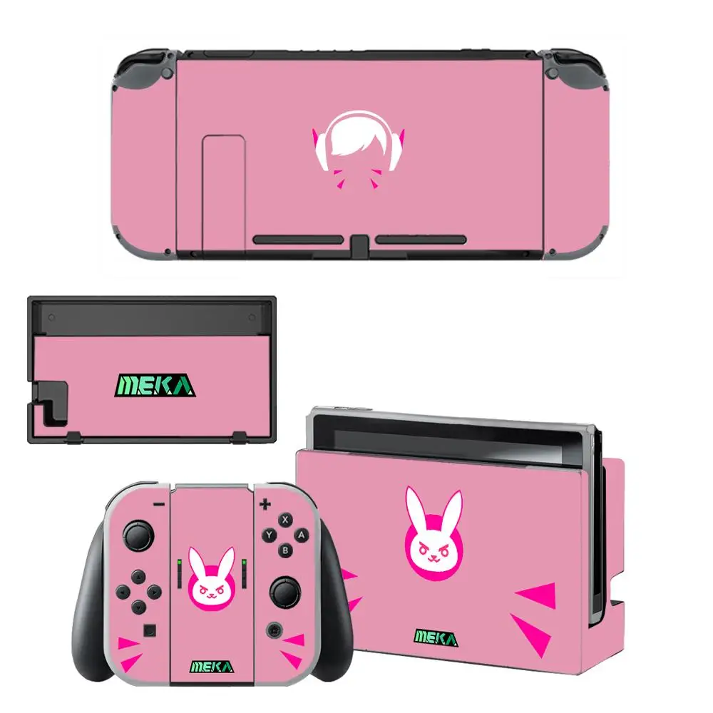 Anime Girl DVA Vinyl Skin Protector Sticker For Nintendo Switch NS ...