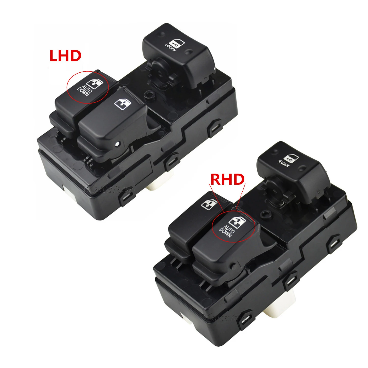 New Driver Side Electric Power Master Window Lifter Switch For Hyundai ...