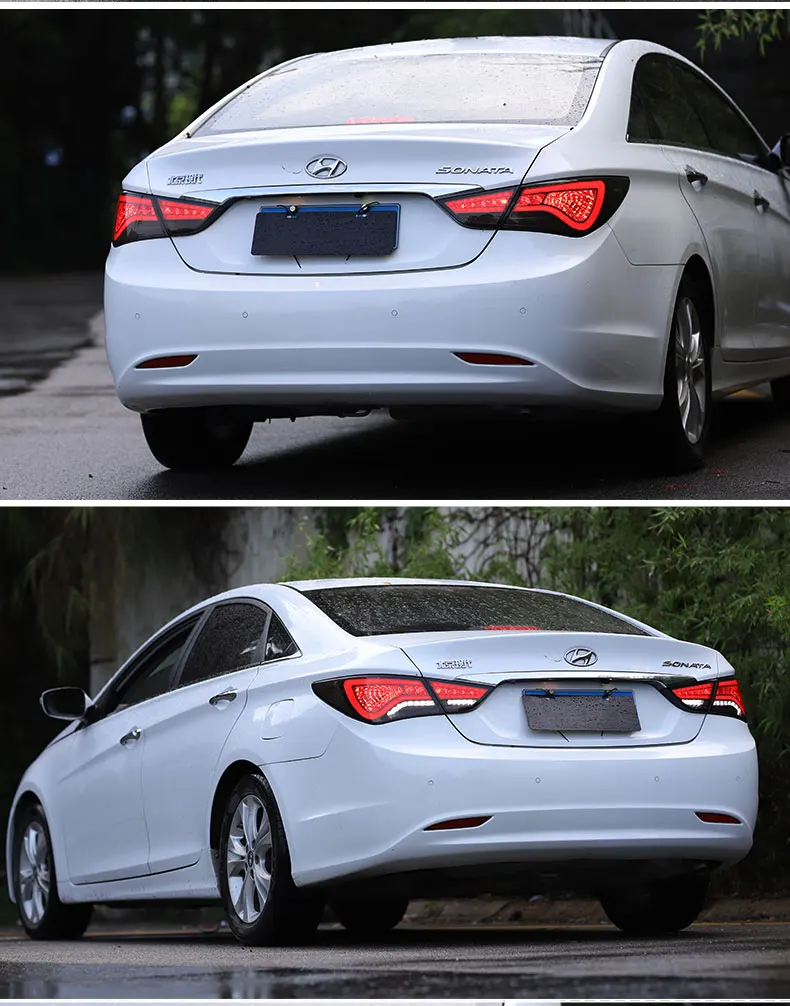 Hyundai Sonata Tail Lights 2011-2016 Sonata YF LED Tail lamp light DRL ...