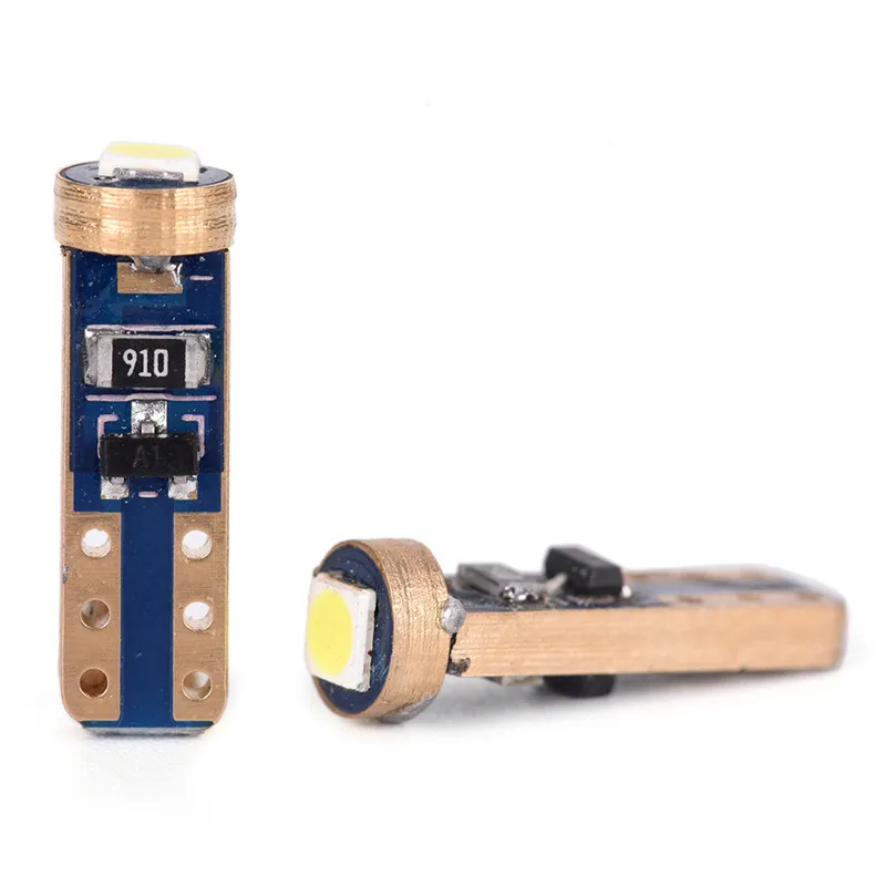 10X T5 3030 Canbus 37 70 73 74 W5W LED 1SMD White borad Light Bulb 12V ...