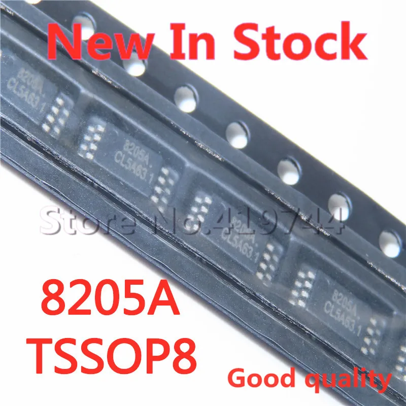 10-50PCS-Quality-100-8205A-CEG8205A-FS8205A-STN8205A-TSSOP-8-SMD ...