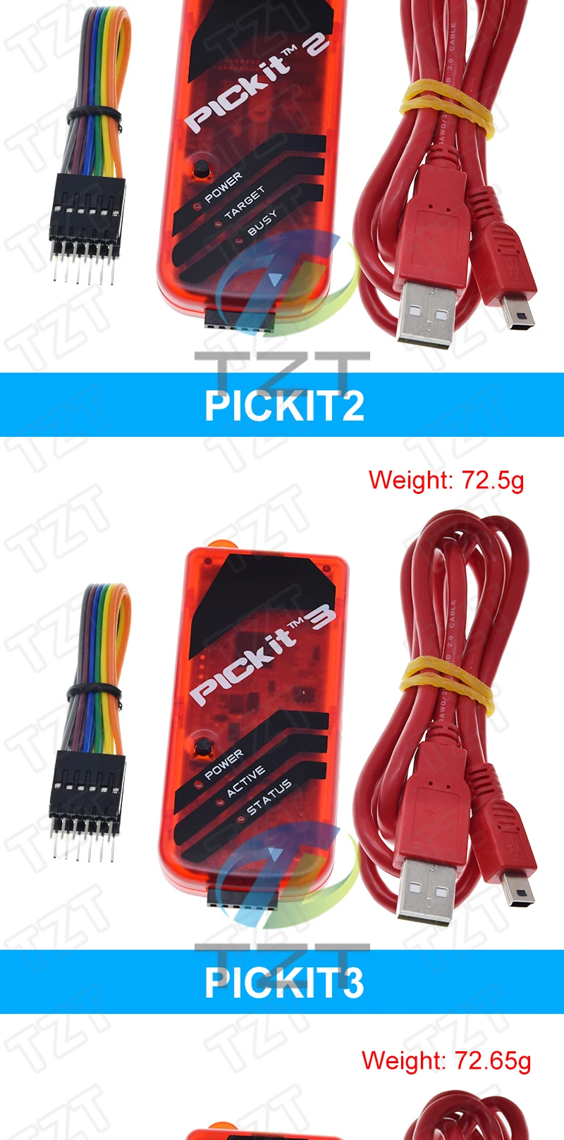 Программатор PICKit2 PICKIT3 PICKit3.5 + PIC ICD2 PICKit 2 PICKIT 3 PICKIT 3,5 Адаптер для ...