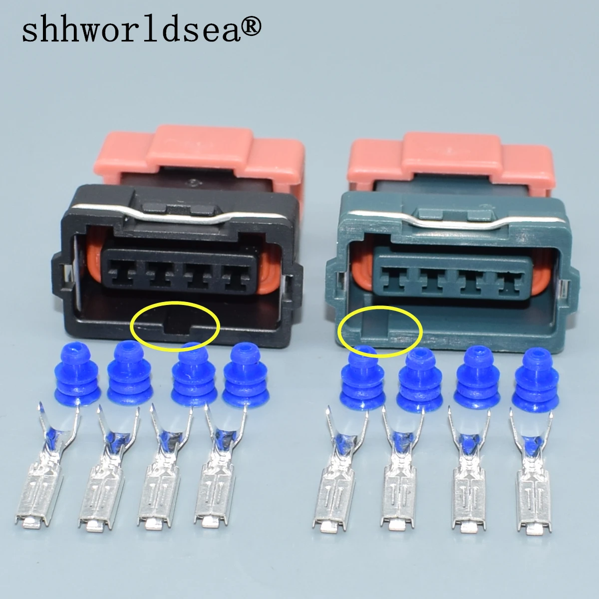 Shhworlsea conector de cable hembra para coche, Conector de 4 pines 10378 para Toyota 4 AGE 16V ...