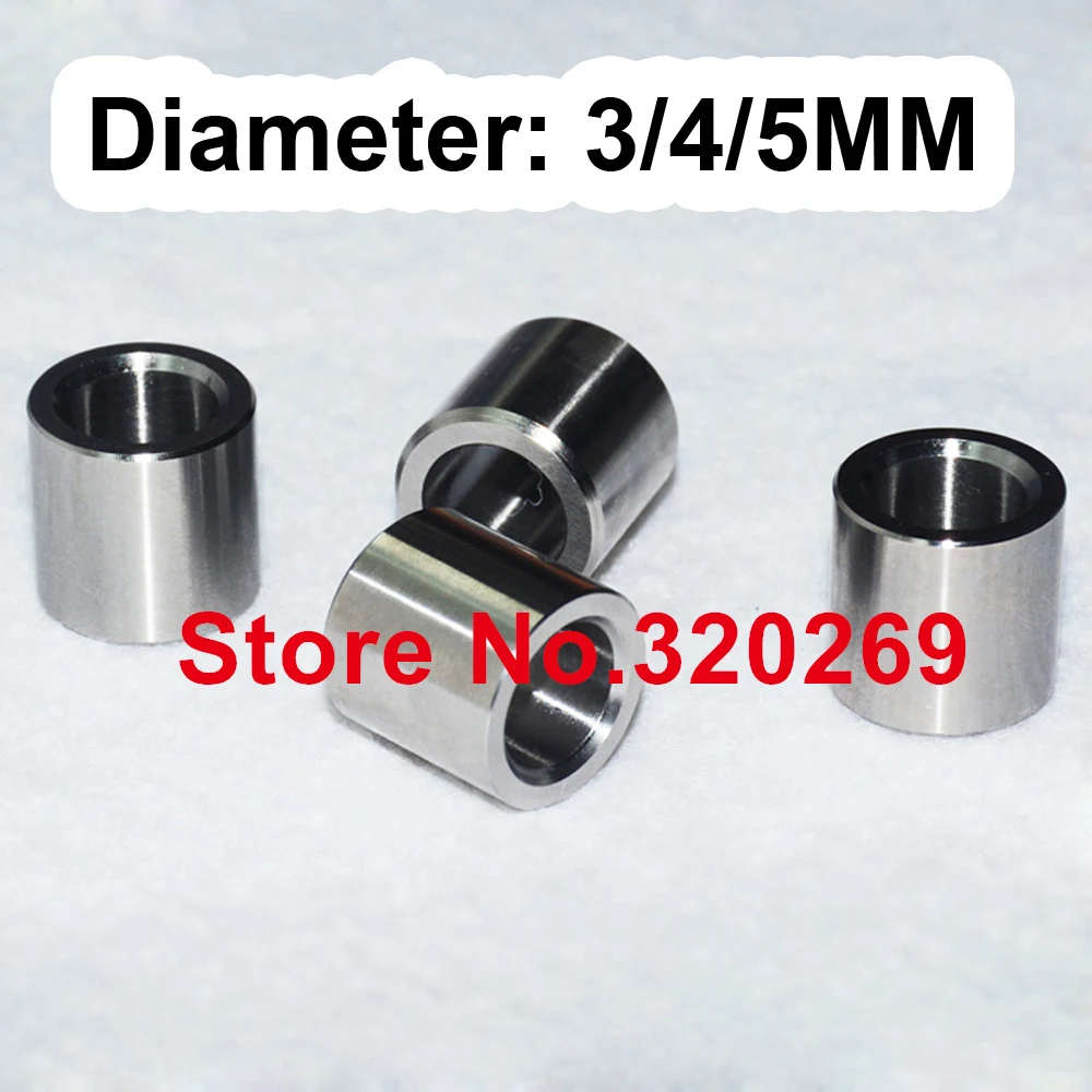 10 Uds casquillo rodamiento de agujas partes anillo interior diámetro 3 ...