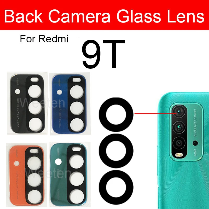 Back-Camera-Glass-Lens-For-Xiaomi-Redmi-9T-Rear-Camera-Glass-Lens ...