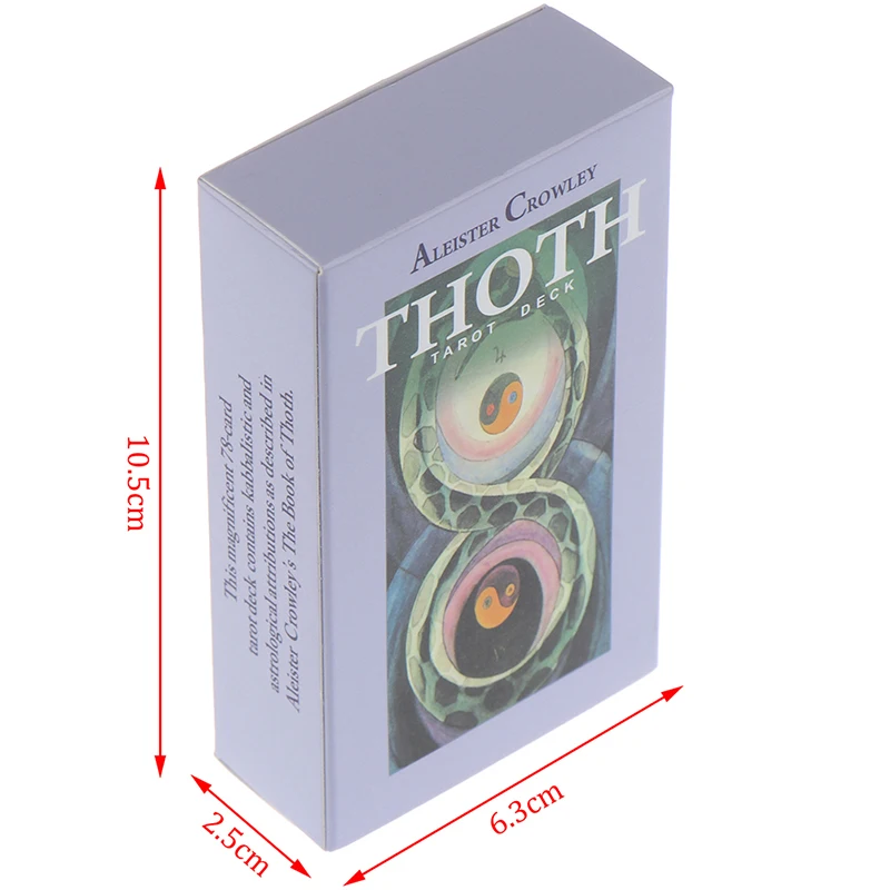 Generic Egyptian Myth Divination Aleister Crowley Thoth Tarot Pocket ...