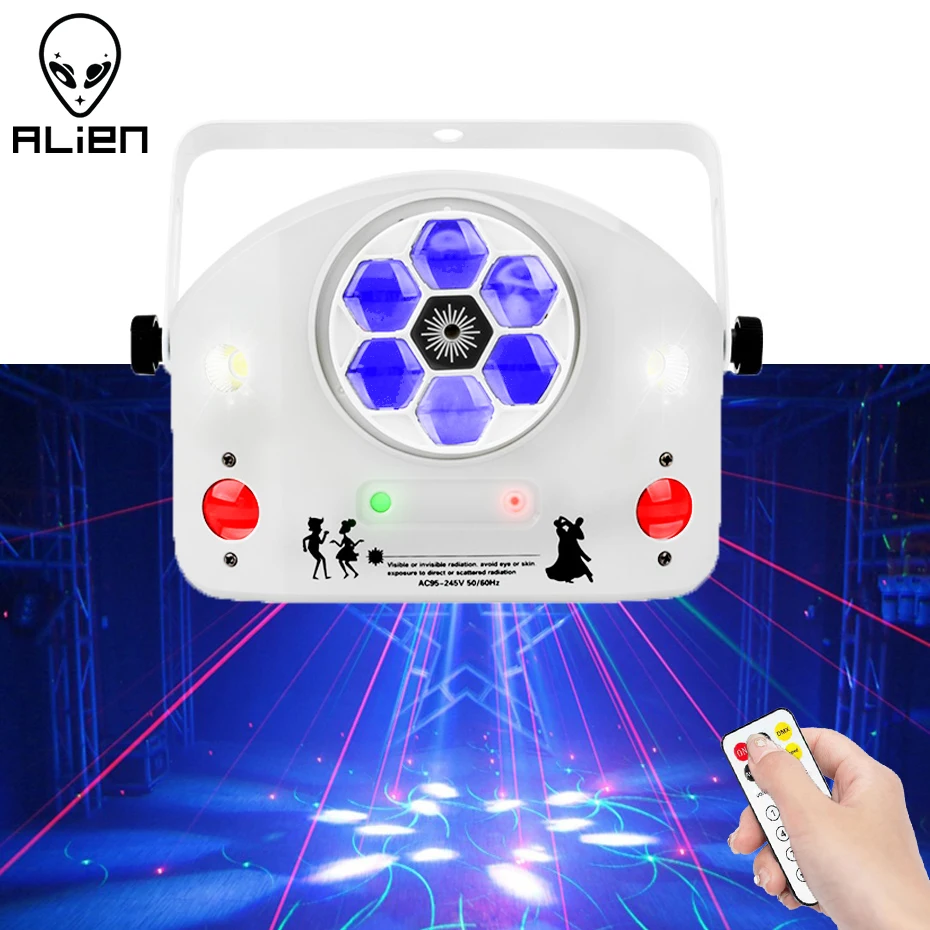 Alien Laser Effect Stage Lighting | Dj Led Effect Strobe Laser - Alien ...