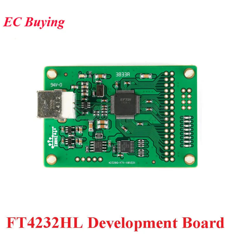 FT4232HL Development Board FT4232 USB to Serial Port Module SPI I2C IIC Onboard AT93C46 High ...
