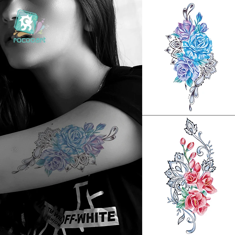 Colorful Tattoo Sleeve Designs For Women